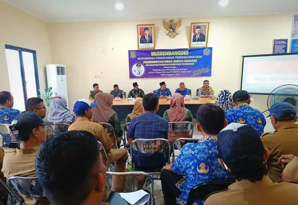Musrenbang Desa Surya Bahari, Pelayanan Berbasis Digital Jadi Prioritas ...